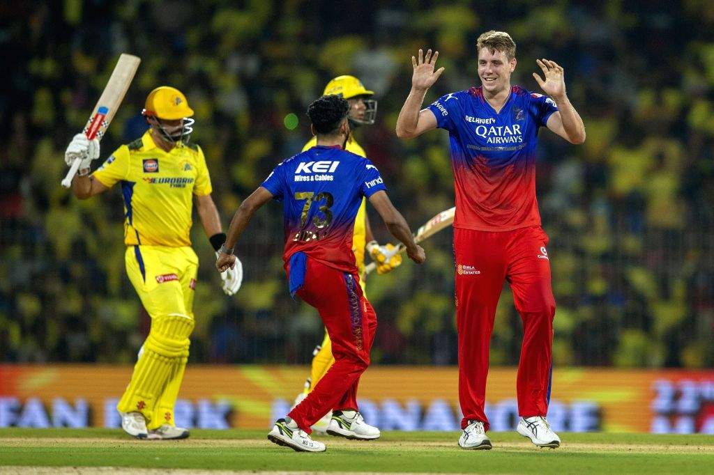 IPL 2024 match between Chennai Super Kings and Royal Challengers Bengaluru