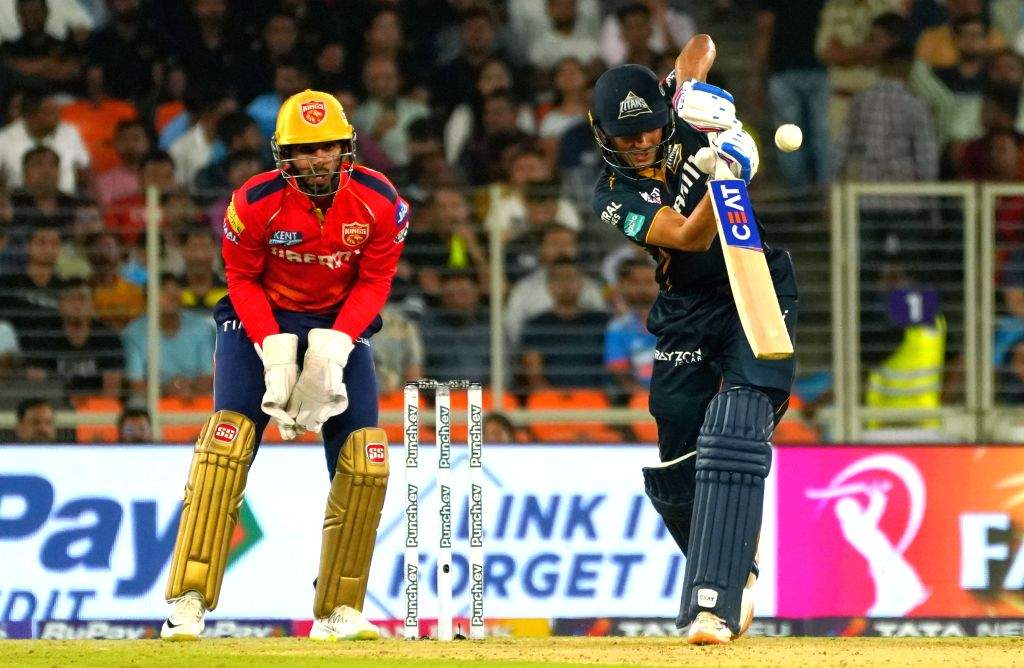 (IPL) Indian Premier League cricket match between Gujarat Titans and ...