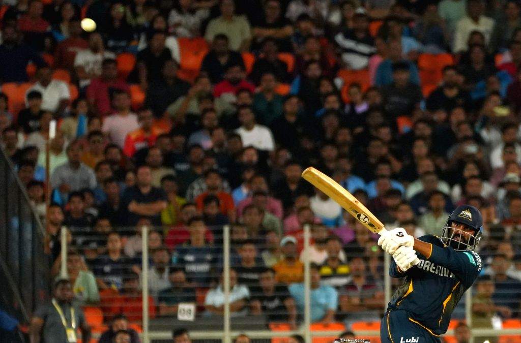 (IPL) Indian Premier League cricket match between Gujarat Titans and ...