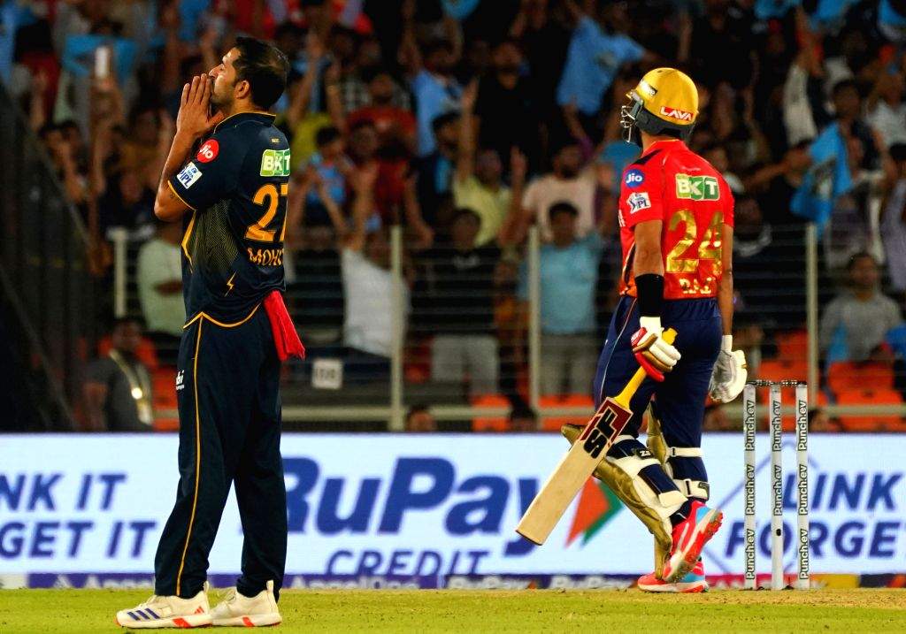 (IPL) Indian Premier League cricket match between Gujarat Titans and ...