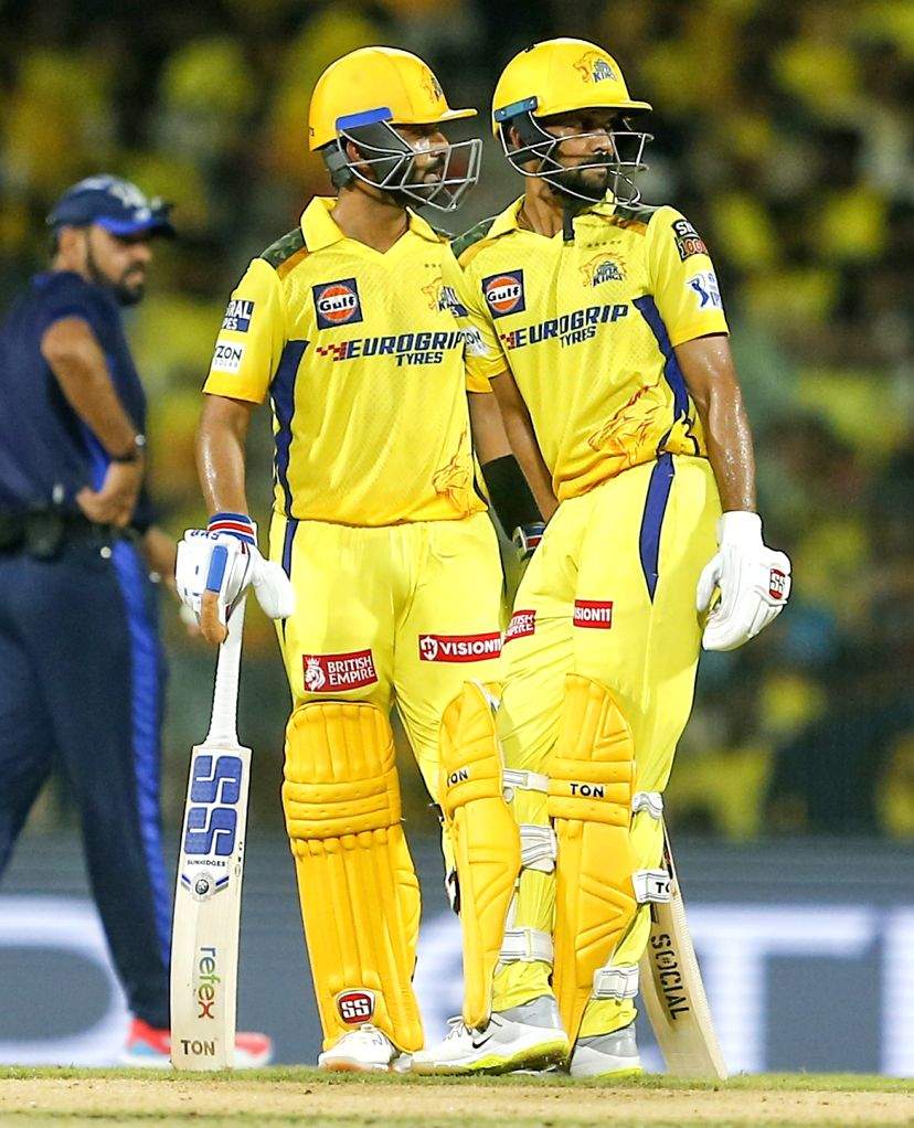 IPL match between Chennai Super Kings and Punjab Kings at MA ...