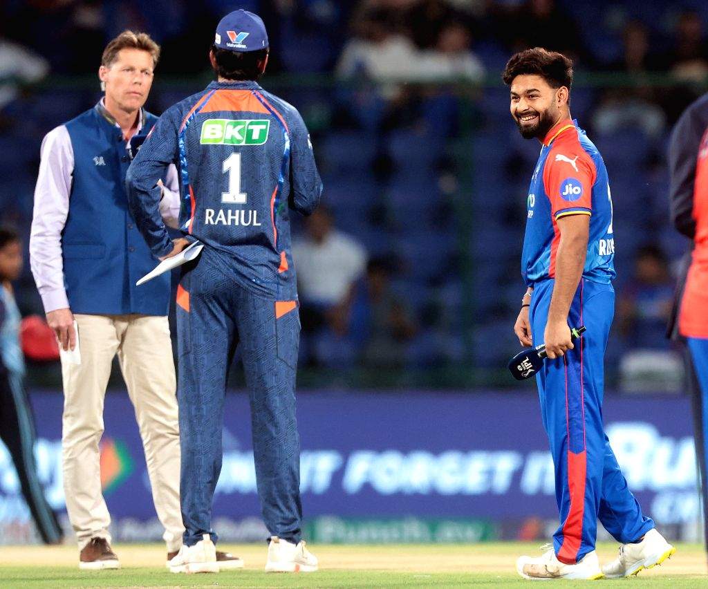 IPL match between Delhi Capitals and Lucknow Super Giants