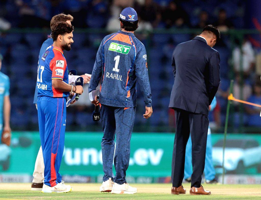 IPL match between Delhi Capitals and Lucknow Super Giants