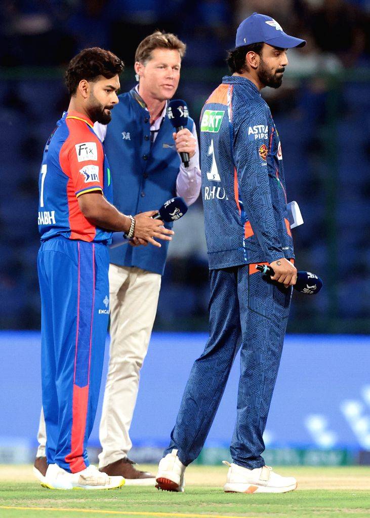 IPL match between Delhi Capitals and Lucknow Super Giants
