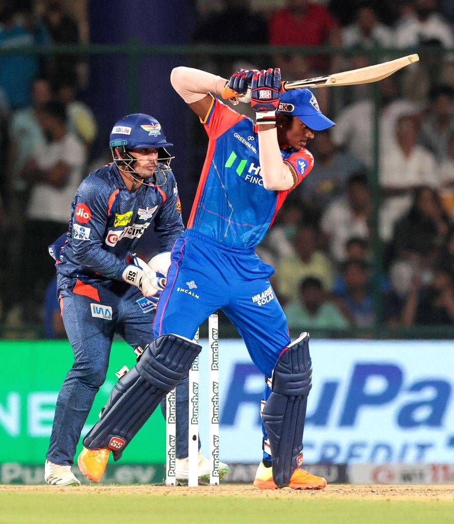 IPL match between Delhi Capitals and Lucknow Super Giants