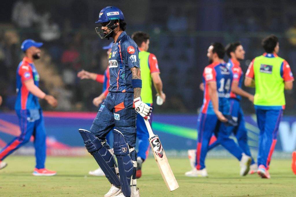 IPL match between Delhi Capitals and Lucknow Super Giants