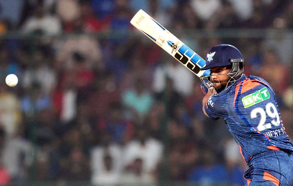 IPL match between Delhi Capitals and Lucknow Super Giants