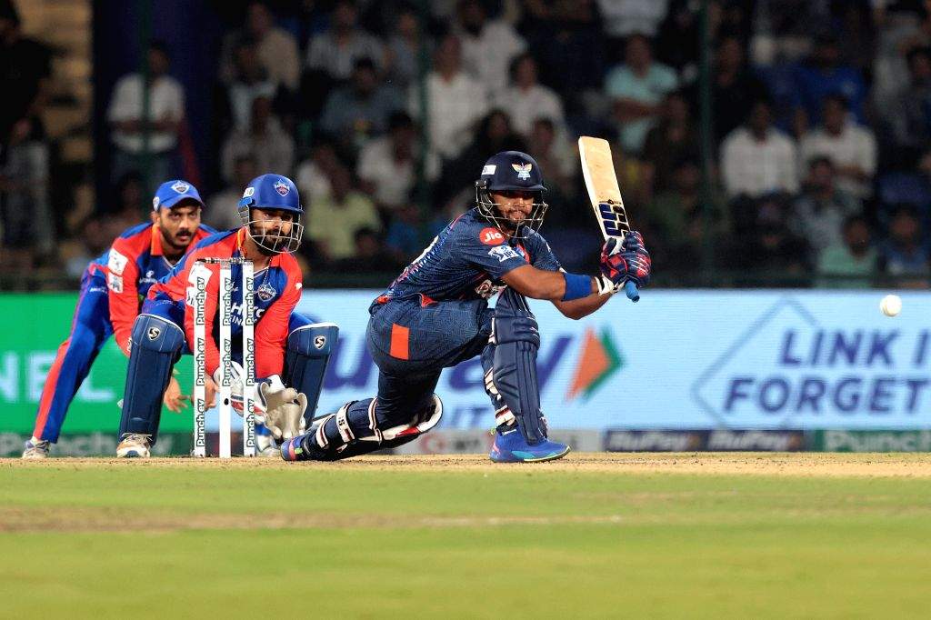 IPL match between Delhi Capitals and Lucknow Super Giants