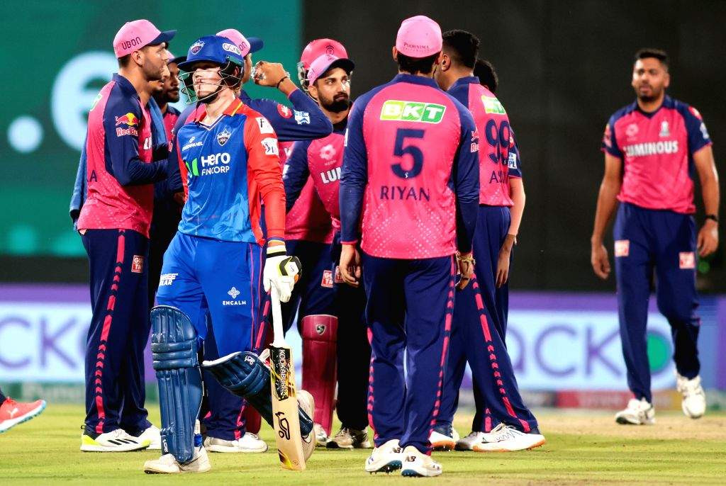 IPL match between Delhi Capitals and Rajasthan Royals at Arun Jaitley ...
