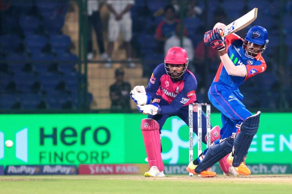 IPL match between Delhi Capitals and Rajasthan Royals at Arun Jaitley ...