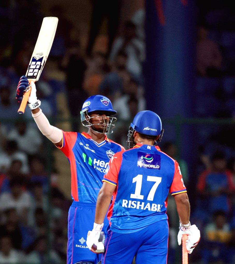 IPL match between Delhi Capitals and Rajasthan Royals at Arun Jaitley ...