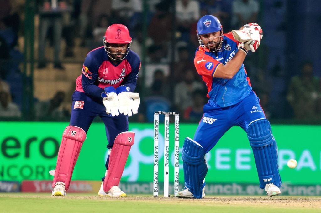 IPL match between Delhi Capitals and Rajasthan Royals at Arun Jaitley ...