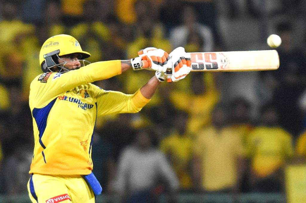 IPL match between Lucknow Super Giants and Chennai Super Kings at Ekana ...