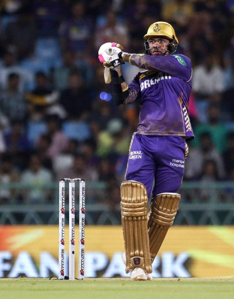 IPL match between Lucknow Super Giants and Kolkata Knight Riders