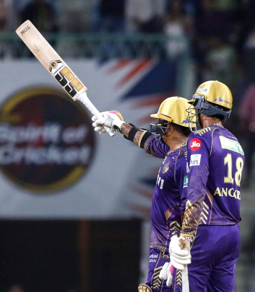 IPL match between Lucknow Super Giants and Kolkata Knight Riders