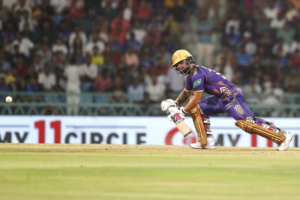 IPL match between Lucknow Super Giants and Kolkata Knight Riders