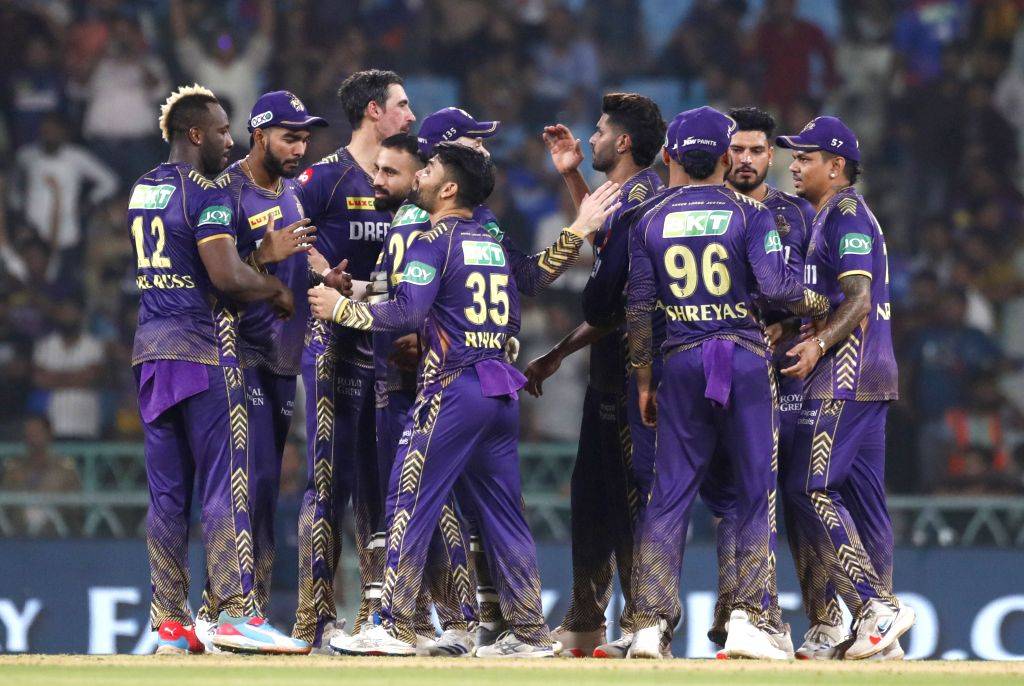 IPL match between Lucknow Super Giants and Kolkata Knight Riders