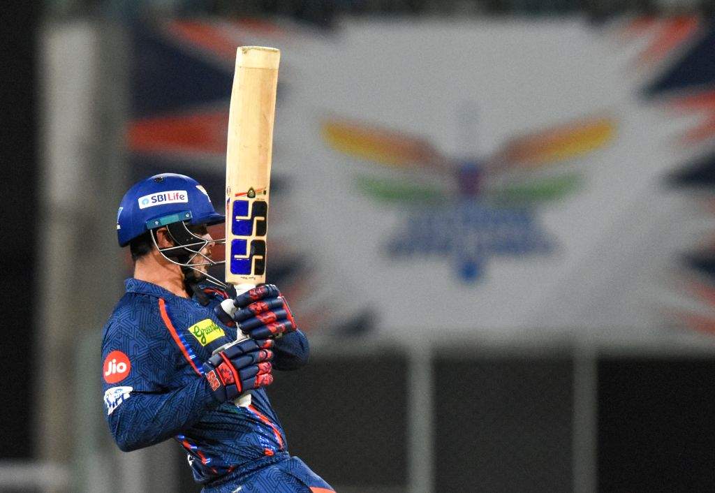 IPL match between Lucknow Super Giants and Delhi Capitals at Ekana ...