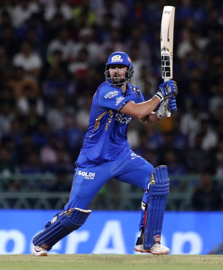 IPL match between Lucknow Super Giants and Mumbai Indians at Ekana ...