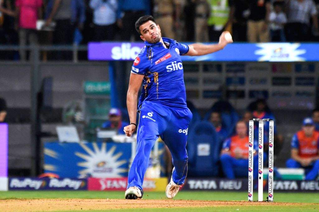 IPL match between Mumbai Indians and Lucknow Super Giants at Wankhede ...