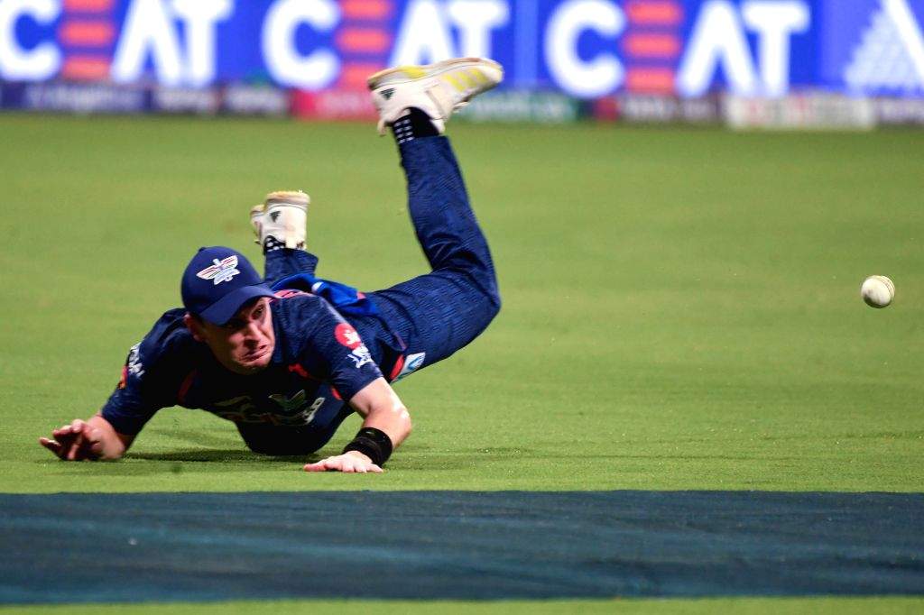 IPL match between Mumbai Indians and Lucknow Super Giants at Wankhede ...