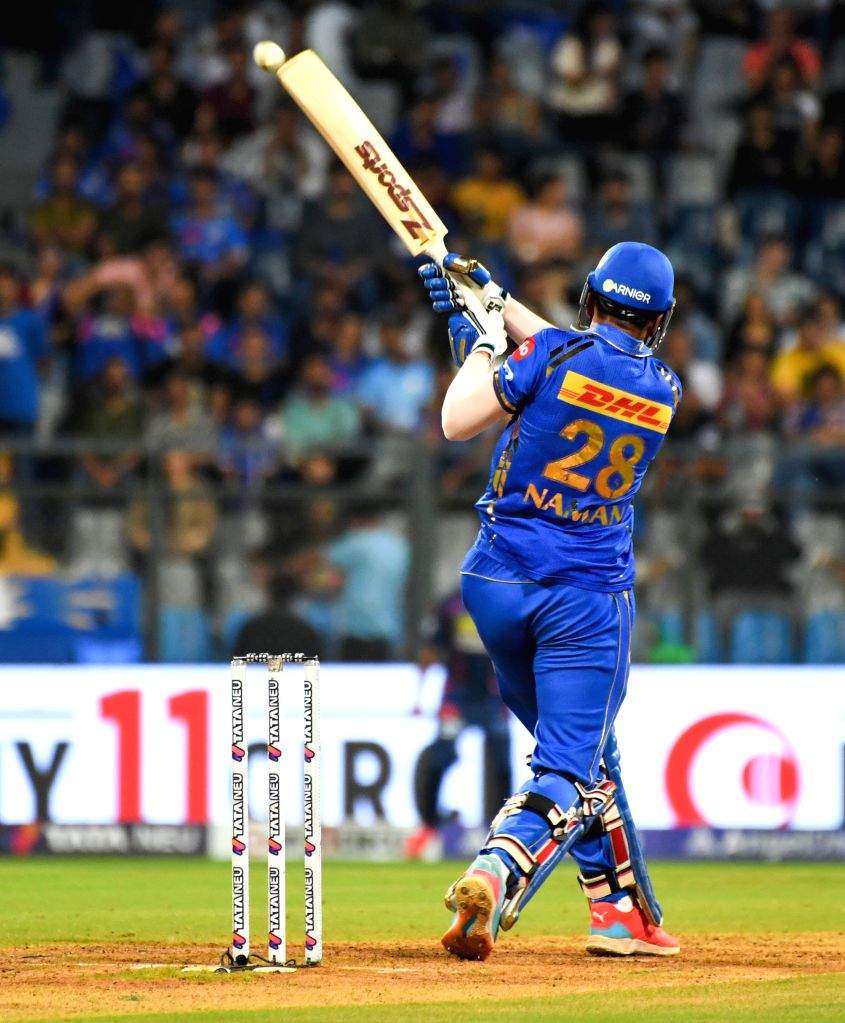 IPL match between Mumbai Indians and Lucknow Super Giants at Wankhede ...