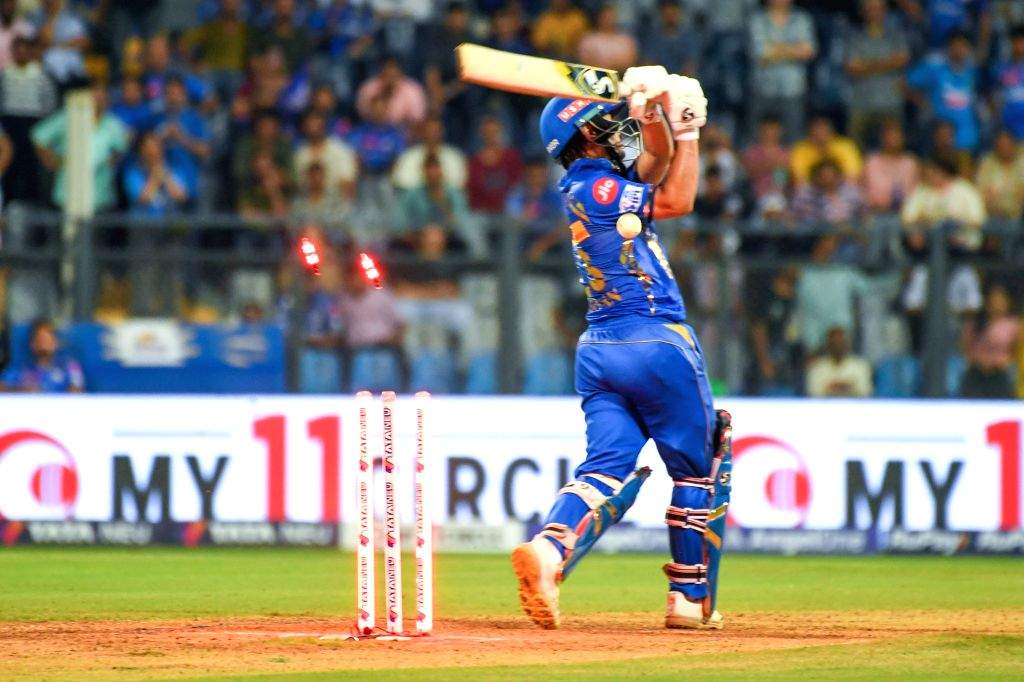 IPL match between Mumbai Indians and Lucknow Super Giants at Wankhede ...