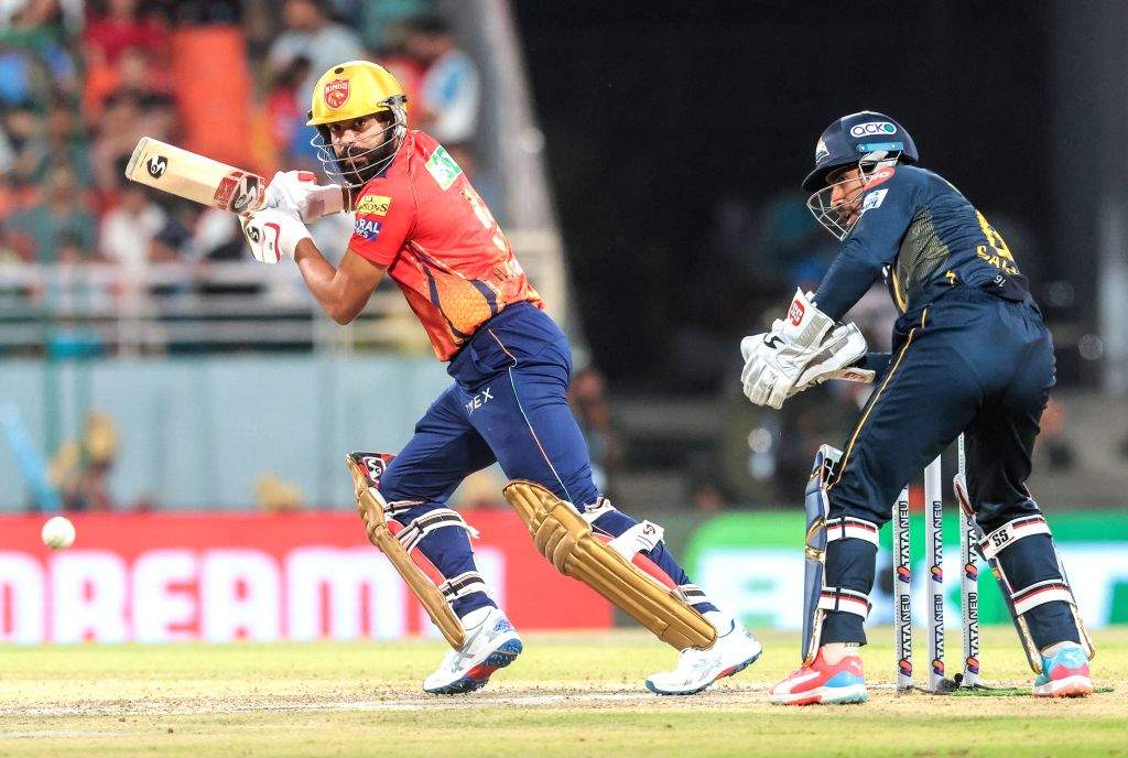 IPL match between Punjab Kings and Gujarat Titans at PCA stadium
