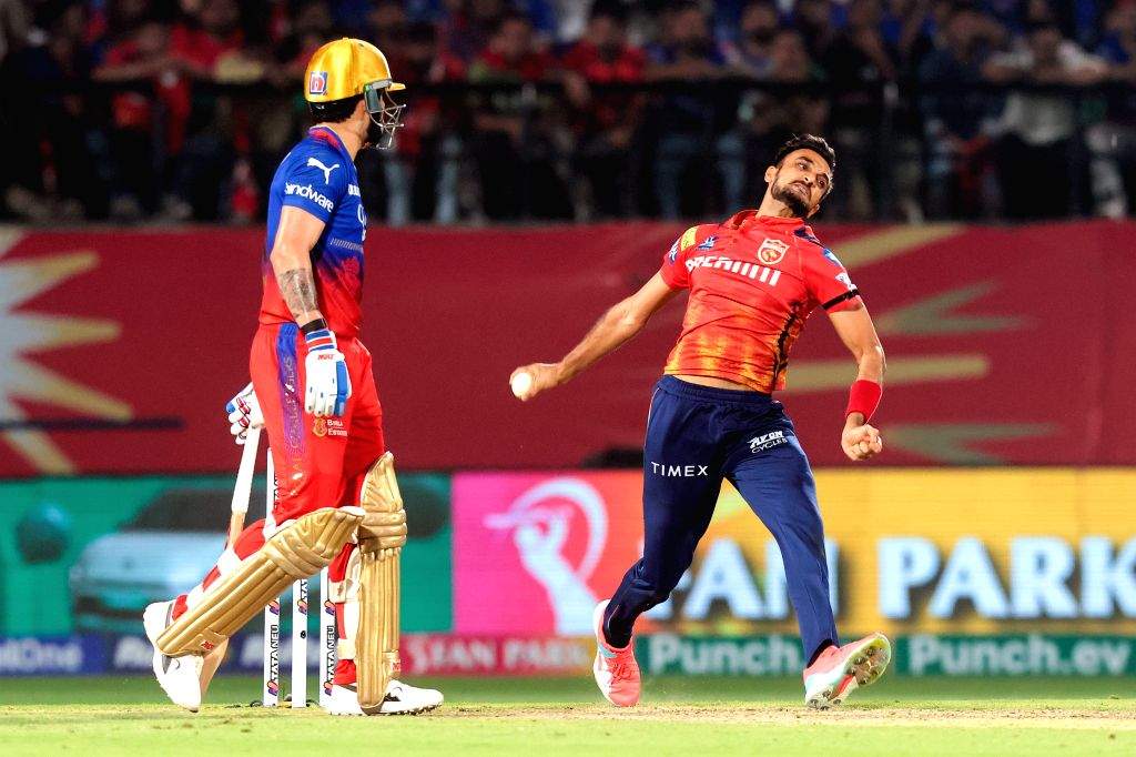 IPL match between Punjab Kings and Royal Challengers Bengaluru