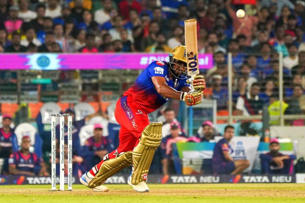 IPL match between Rajasthan Royals and Royal Challengers Bengaluru