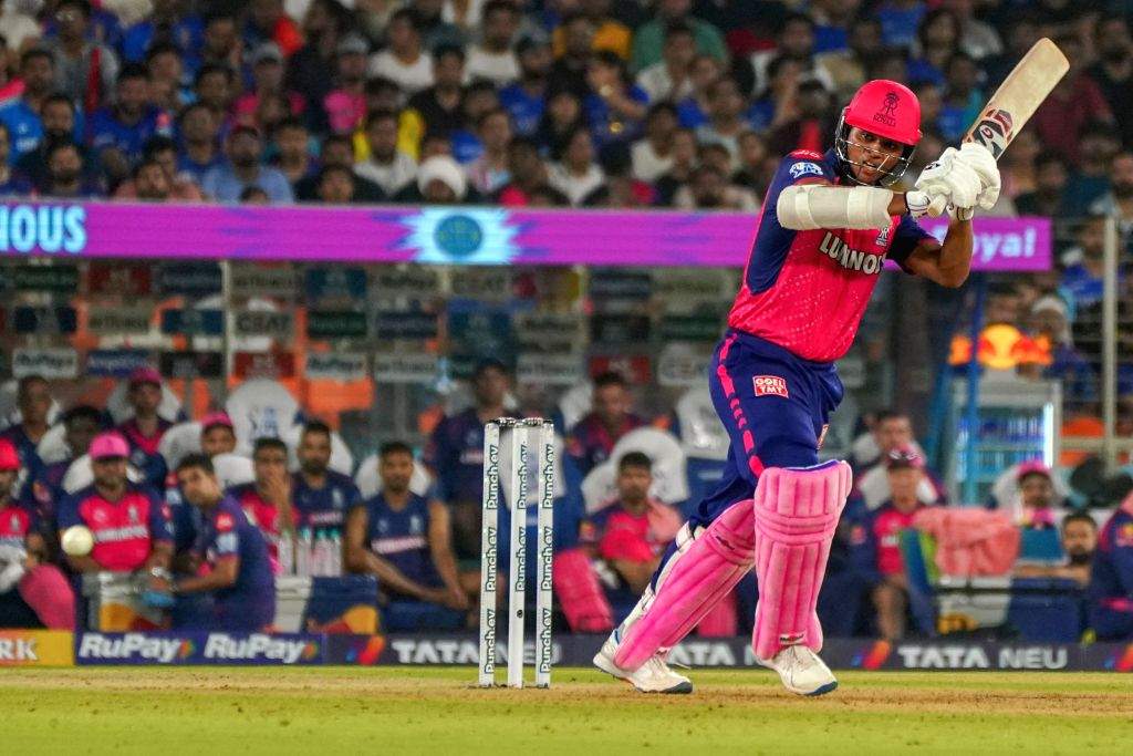 IPL match between Rajasthan Royals and Royal Challengers Bengaluru