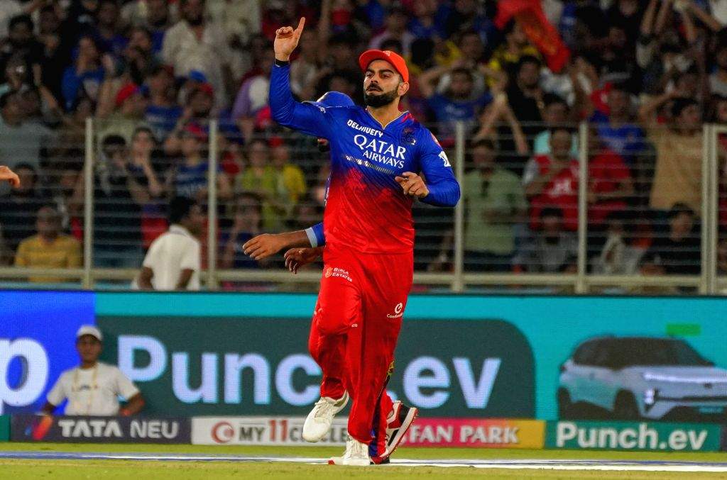 IPL match between Rajasthan Royals and Royal Challengers Bengaluru