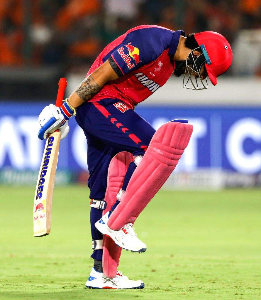 IPL match between Sunrisers Hyderabad and Rajasthan Royals at Rajiv ...