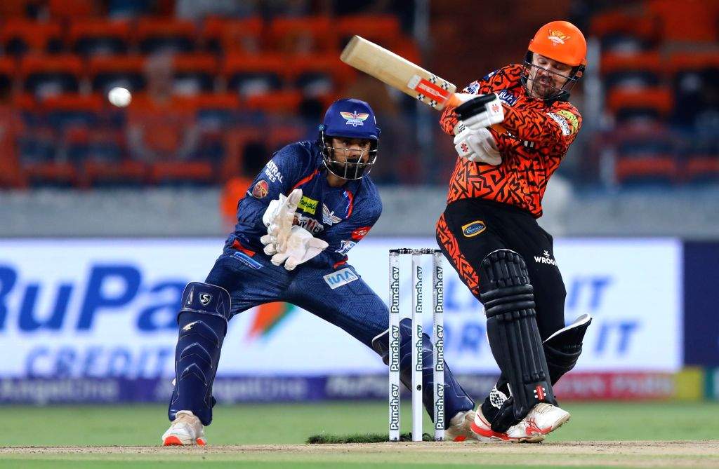 IPL match between Sunrisers Hyderabad and Lucknow Super Giants