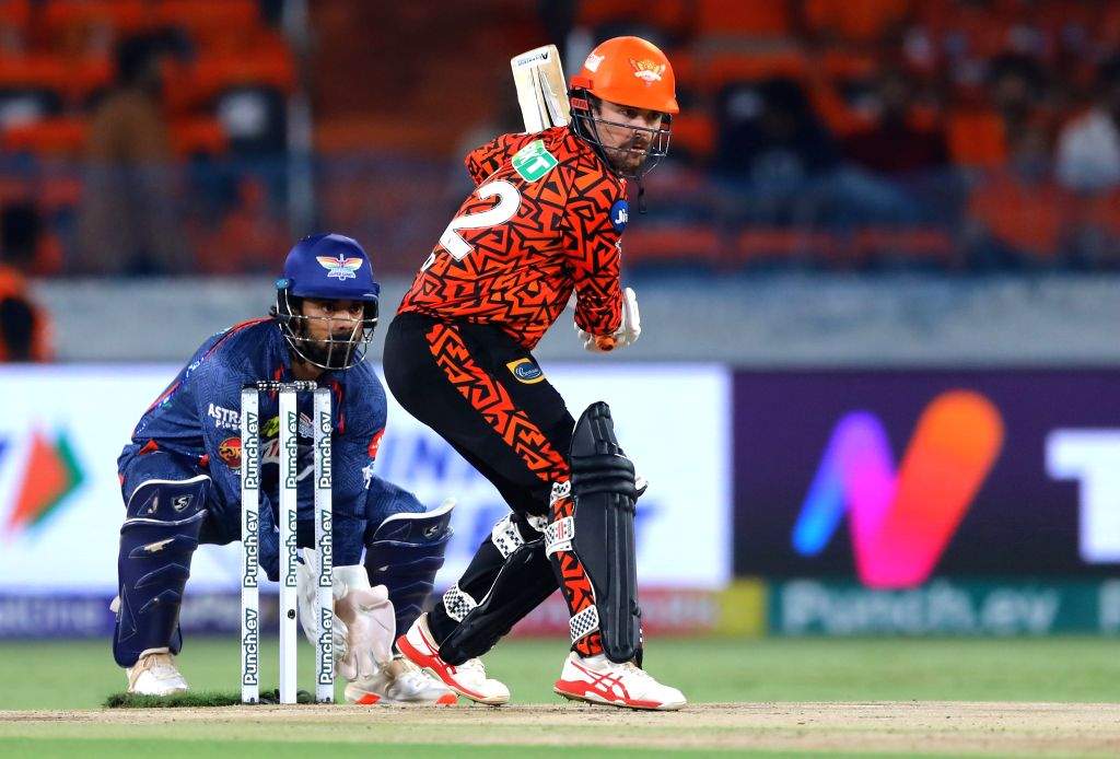 IPL match between Sunrisers Hyderabad and Lucknow Super Giants