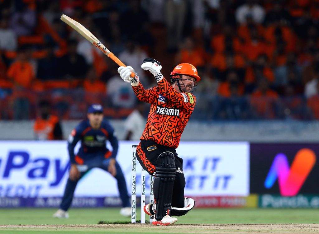 IPL match between Sunrisers Hyderabad and Lucknow Super Giants