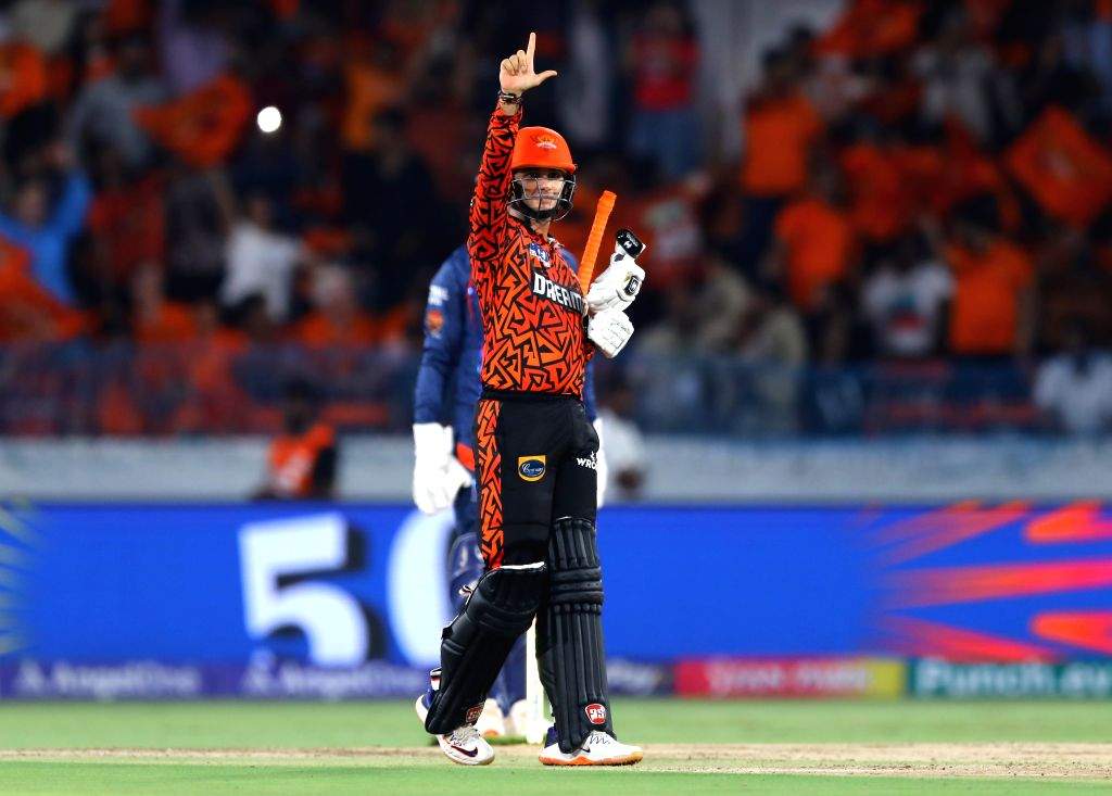 IPL match between Sunrisers Hyderabad and Lucknow Super Giants