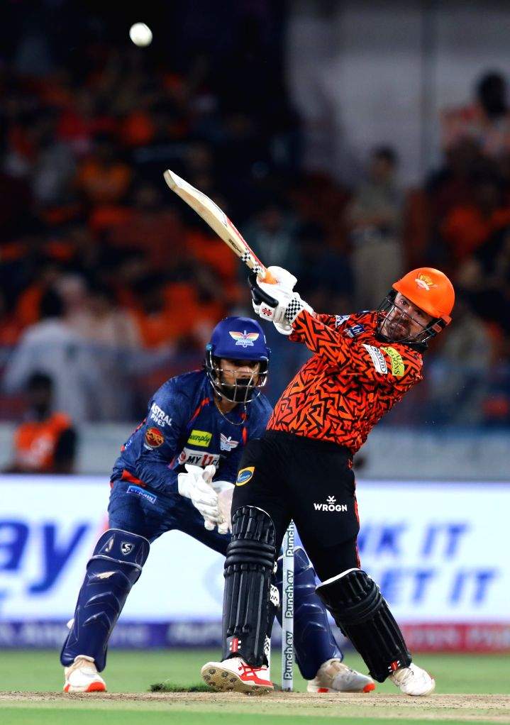 IPL match between Sunrisers Hyderabad and Lucknow Super Giants