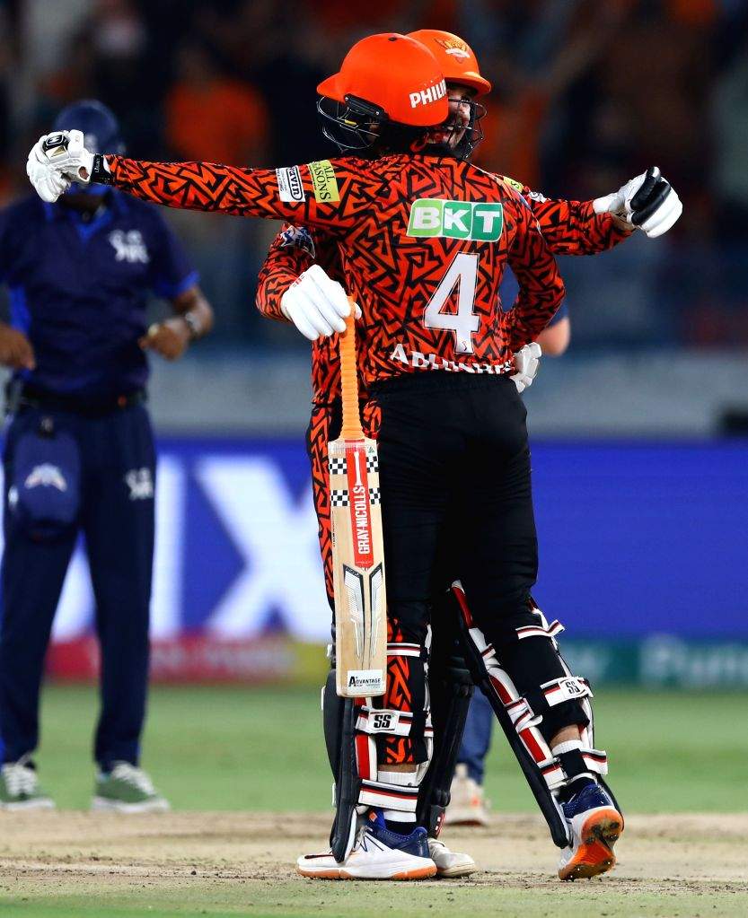 IPL match between Sunrisers Hyderabad and Lucknow Super Giants