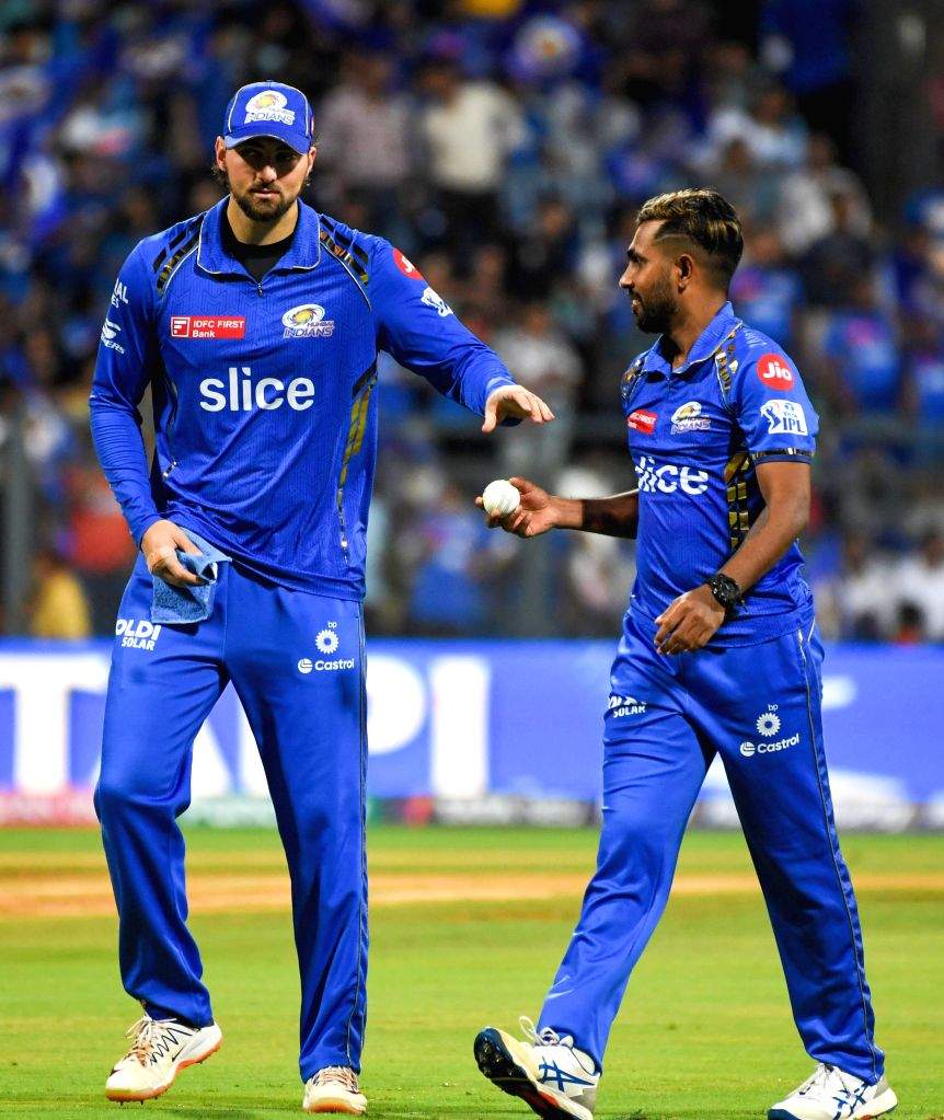 IPL Match between Sunrisers Hyderabad and Mumbai Indians