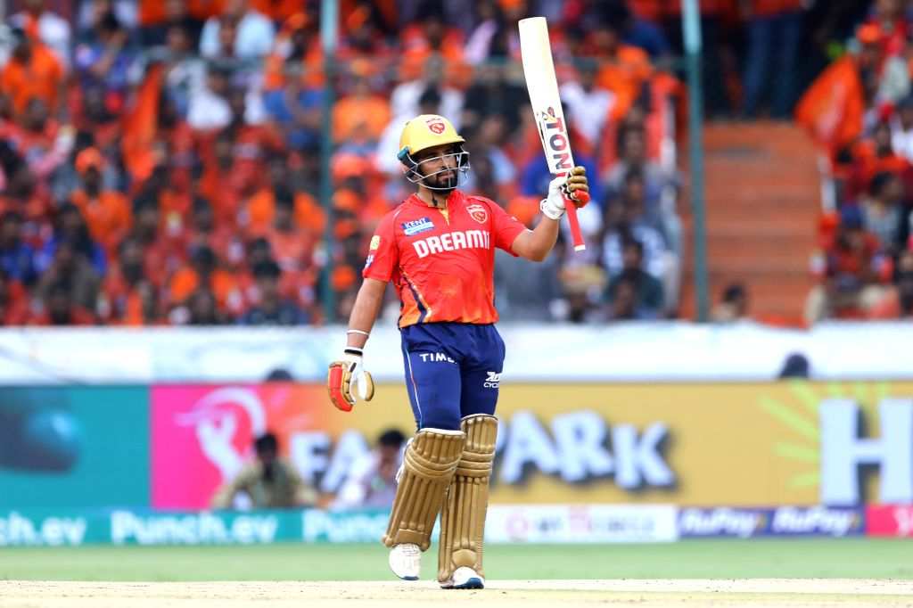 IPL match between Sunrisers Hyderabad and Punjab Kings at Rajiv Gandhi ...