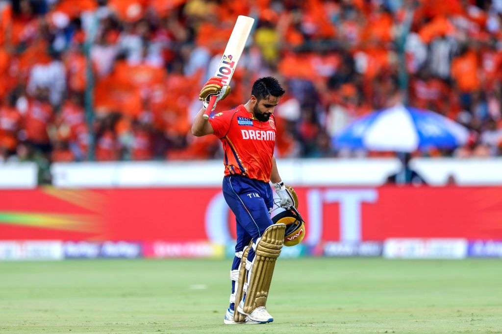 IPL match between Sunrisers Hyderabad and Punjab Kings at Rajiv Gandhi ...