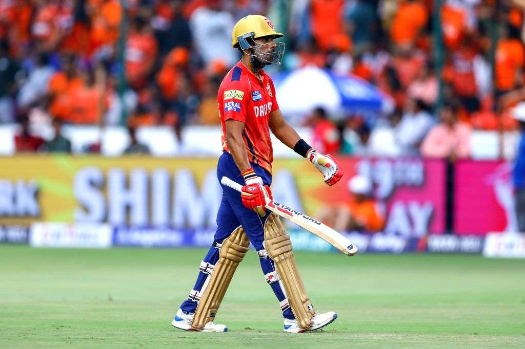 IPL match between Sunrisers Hyderabad and Punjab Kings at Rajiv Gandhi ...