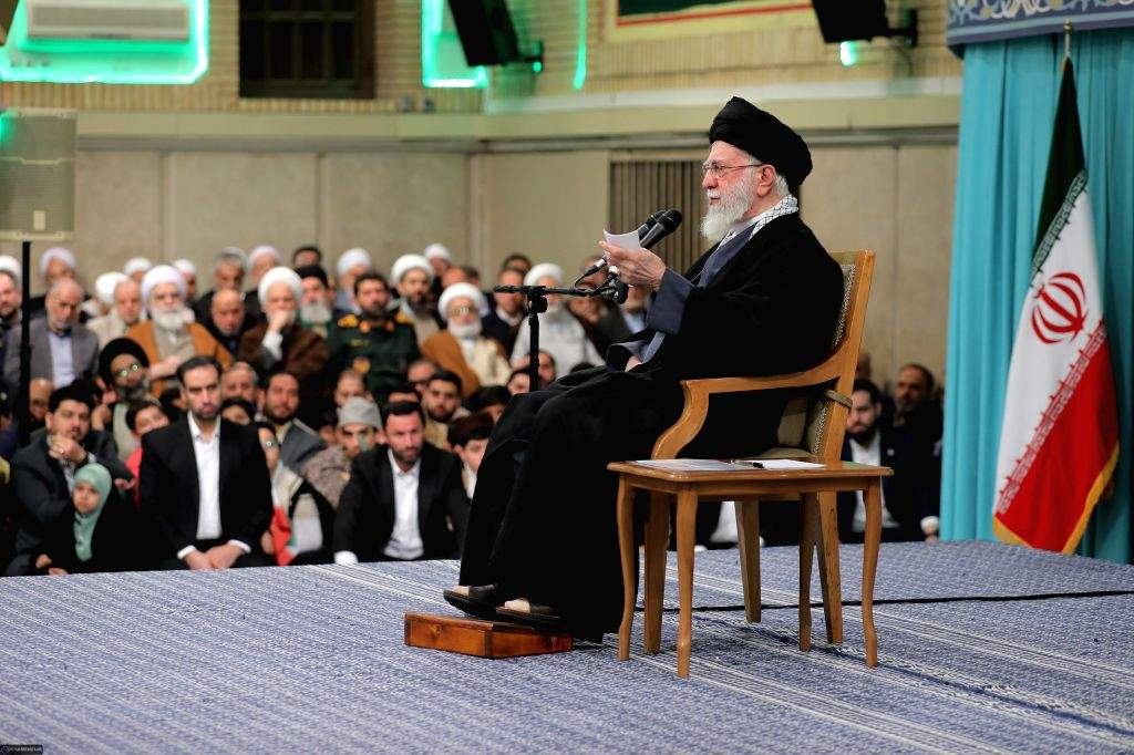 Iran’s Supreme Leader Addresses Religious Gathering