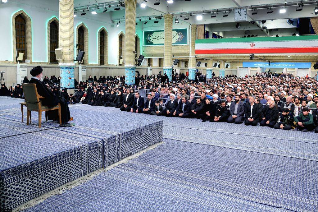 Iran’s Supreme Leader Addresses Religious Gathering