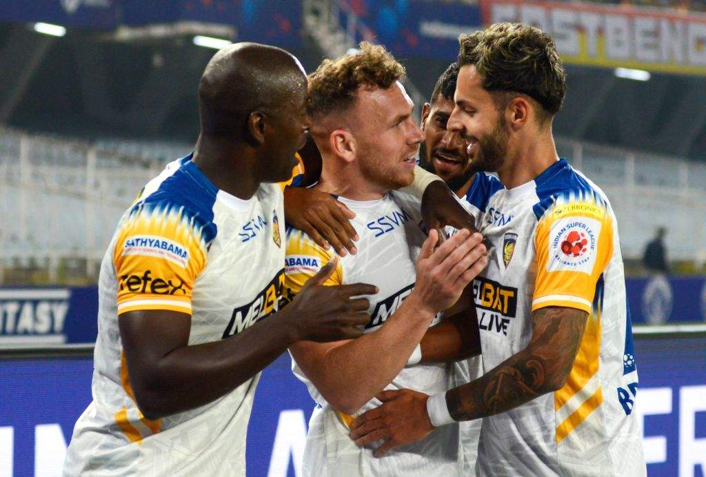 ISL match between East Bengal and Chennaiyin FC