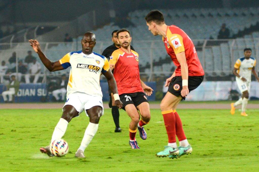 ISL match between East Bengal and Chennaiyin FC