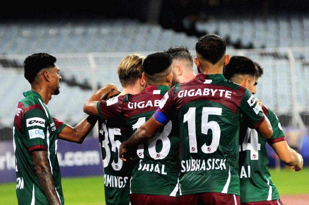 ISL match between Mohun Bagan Super Giant and Punjab FC
