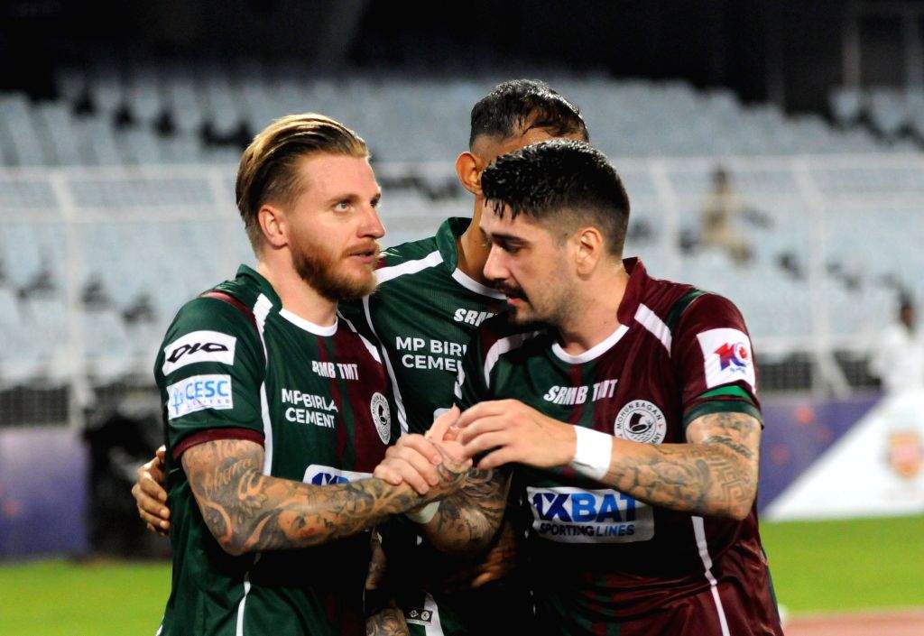 ISL match between Mohun Bagan Super Giant and Punjab FC