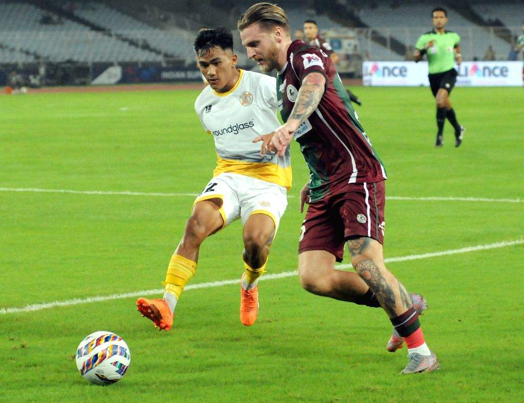 ISL match between Mohun Bagan Super Giant and Punjab FC